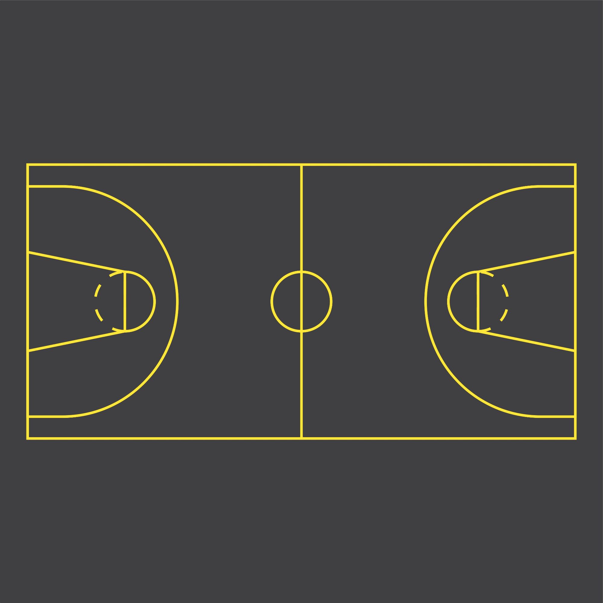 Basketball Court Markings