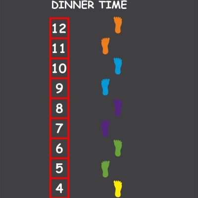 9 Square Game – Creative Preformed Markings