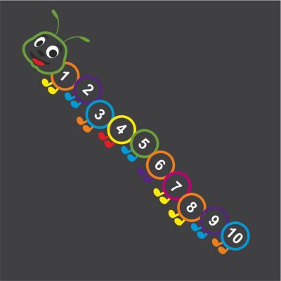 Counting Caterpillars – Creative Preformed Markings