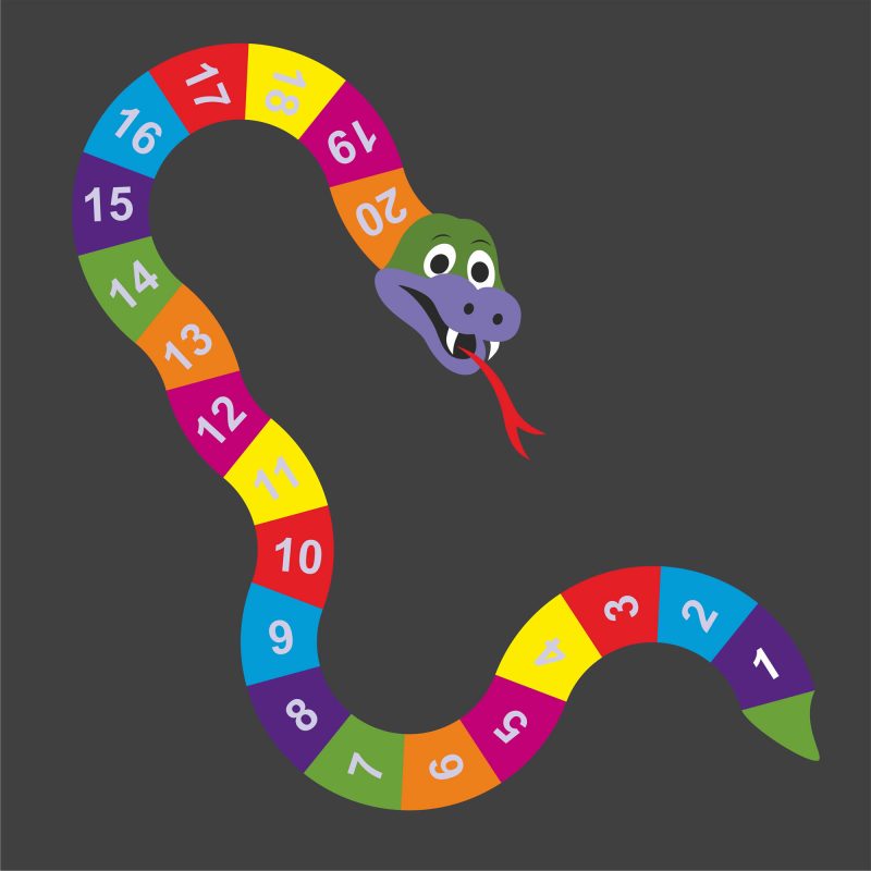 1-20 Snake – Creative Preformed Markings