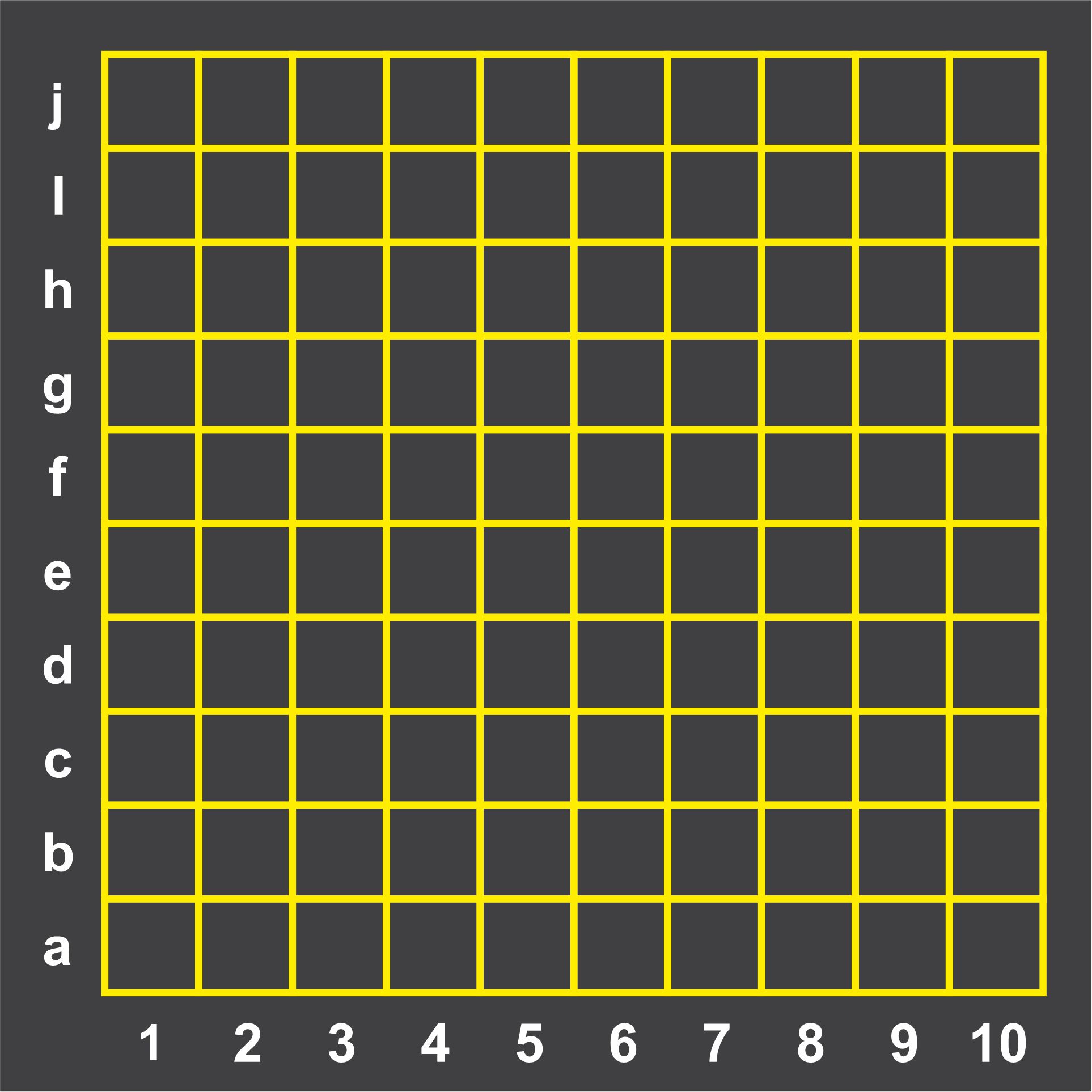 Coordinates Grid Creative Preformed Markings
