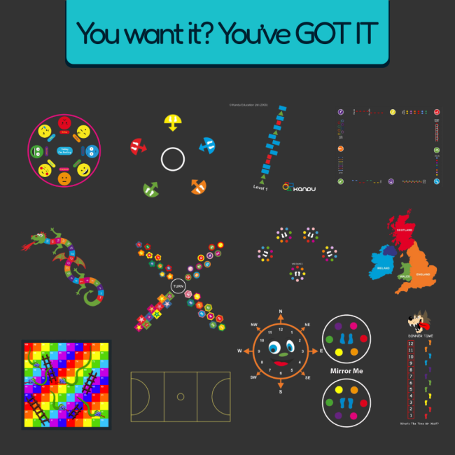 You want it? You’ve GOT IT – Creative Preformed Markings